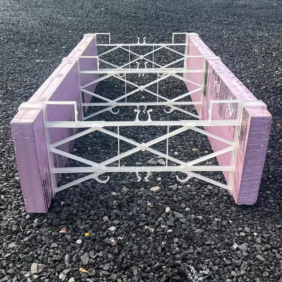 1 Lb Footing Tie Plastic Durable Stay In Place Form Concrete White 25 ...