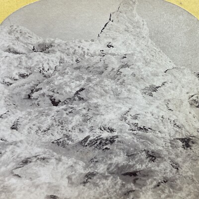 Antique 1870s First Photos Of Mount Washington Stereoview Photo Card ...