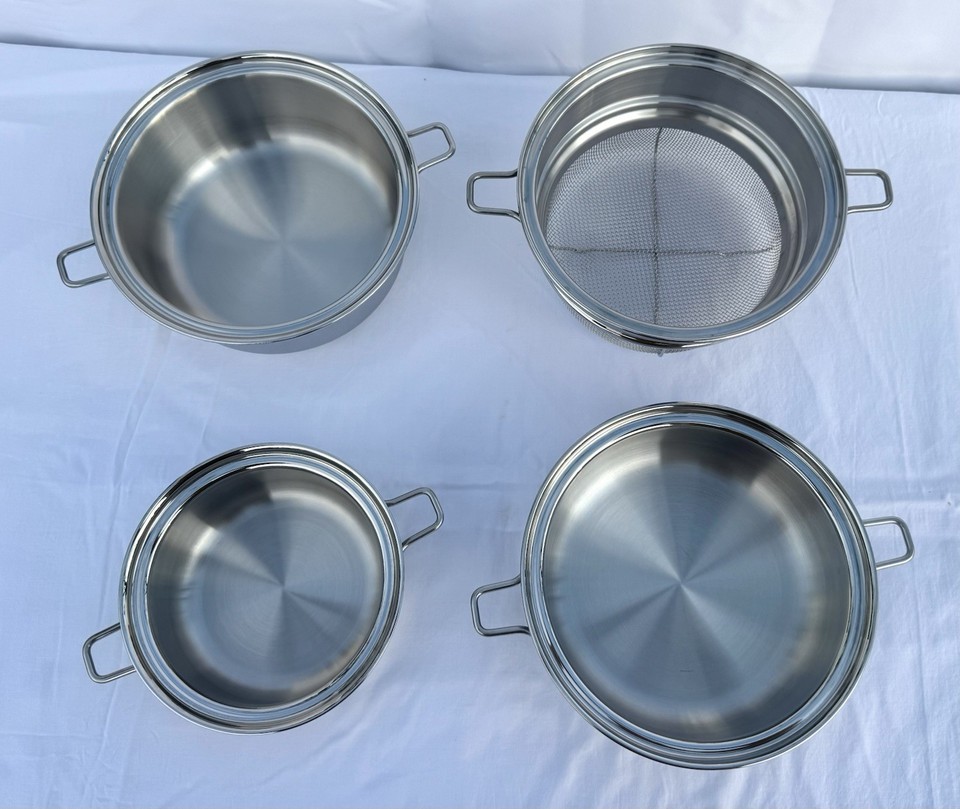 Saladmaster 316Ti Waterless Cookware Personal Set Stainless Steel | eBay
