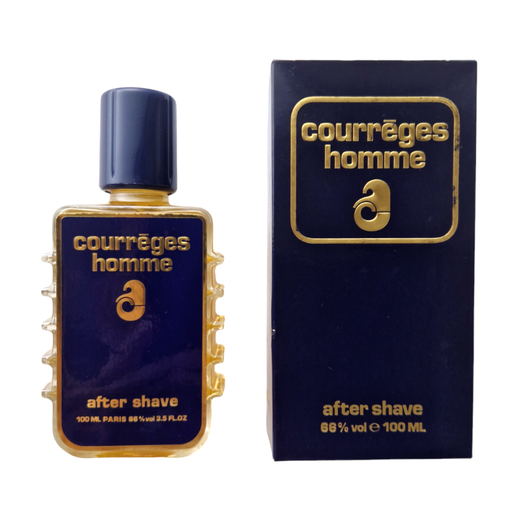 (199,99EUR/100ML) VINTAGE COURREGES - HOMME - 100ML AFTER SHAVE NEU OVP ...