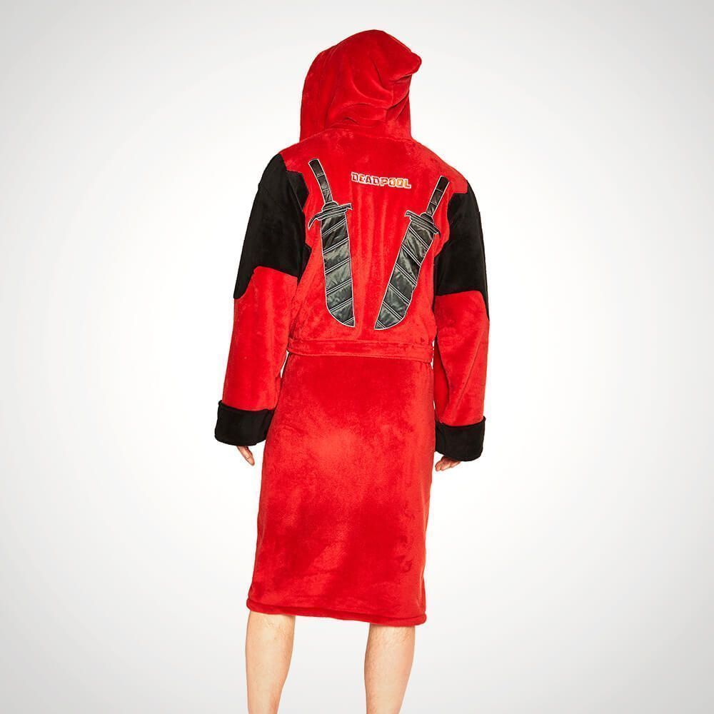 Deadpool Dressing Gown Mens Bathrobe (Dead pool robe wade wilson ryan ...