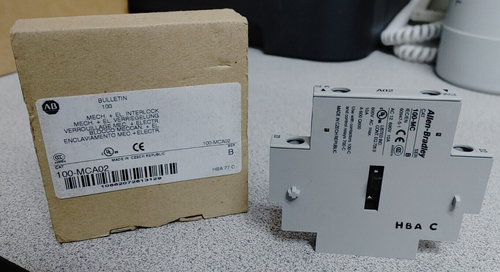 AB 100-MCA02 SERIES B MECHANICAL + ELECTRICAL INTERLOCK NEW!! QUANTITY ...