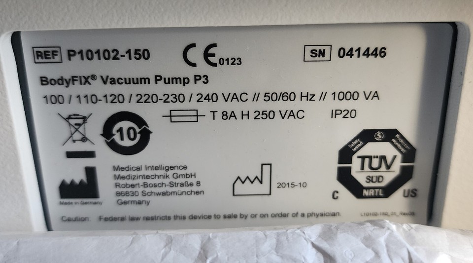 BodyFix Vacuum Pump P3 | eBay