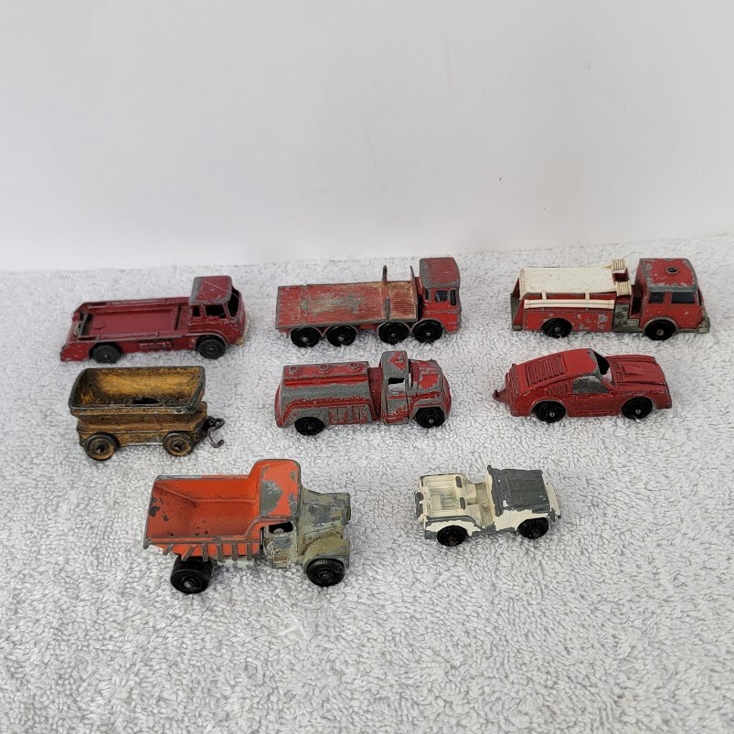 Vintage Tootsie Toys and Lensey Matchbox Diecast Metal Vehicles Cool ...