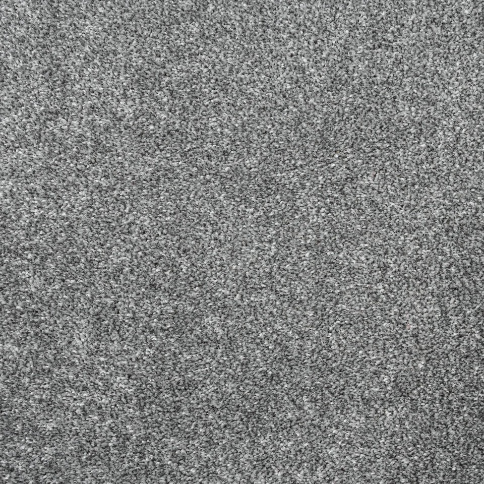 Grey Saxony Carpet 14mm Only £6.49/m² Feltback Lounge Bedroom Cheap 4m ...