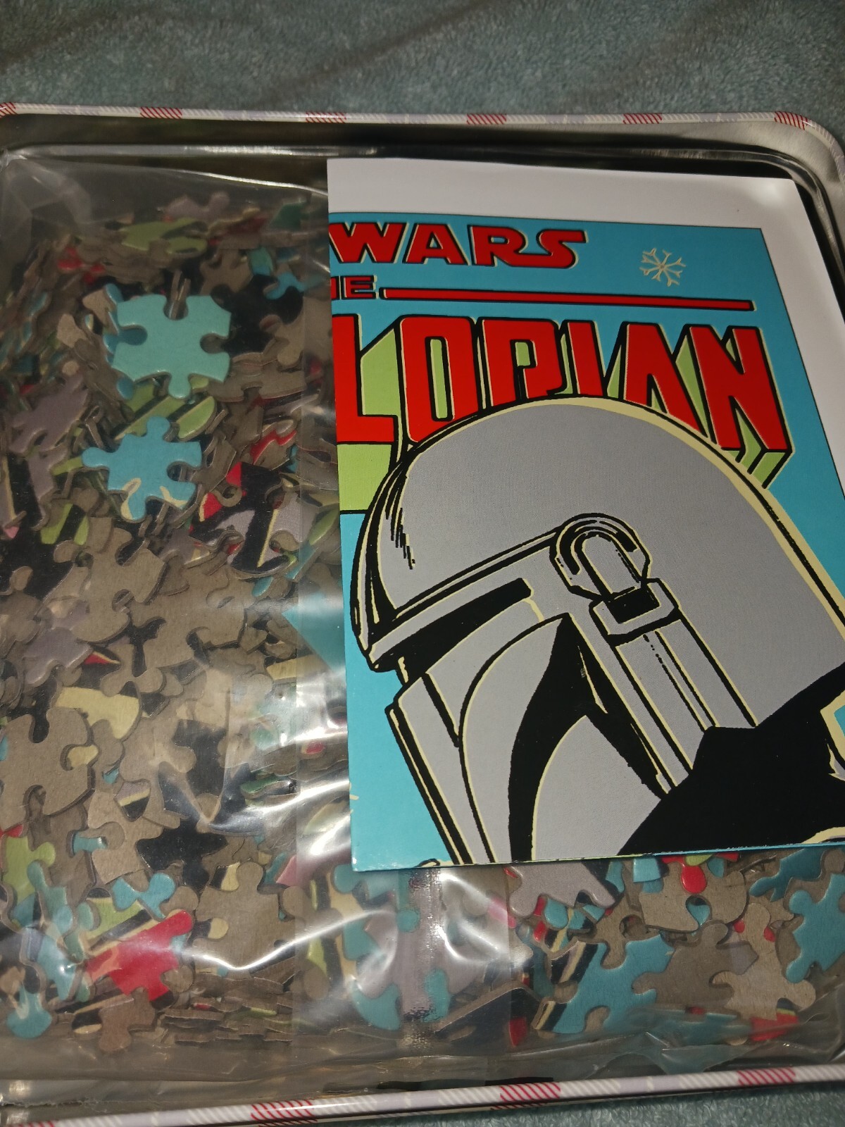 Disney 100 Ceaco Star Wars Mandalorian Tin Jigsaw Puzzle 1000pc for ...