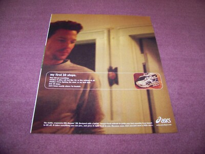 Asics Original Print Ad From Magazine 2001 | eBay