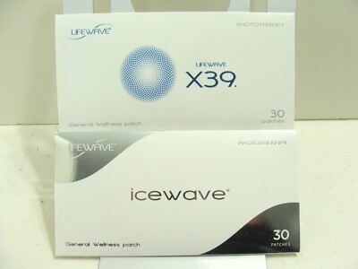 *USA Made* Lifewave X39 + IceWave 30 Patches Each Combined Packs for ...