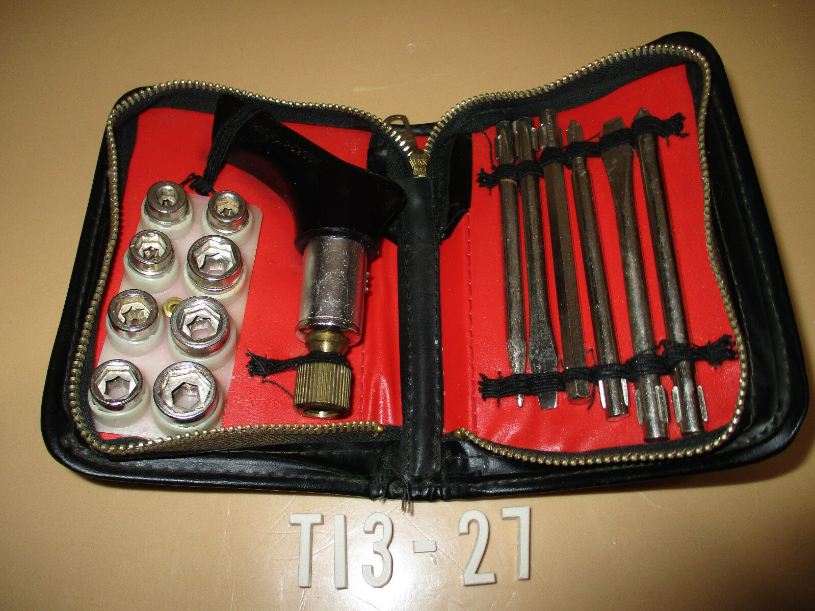 Vintage 15 Piece Auto Tool Set With Case | eBay