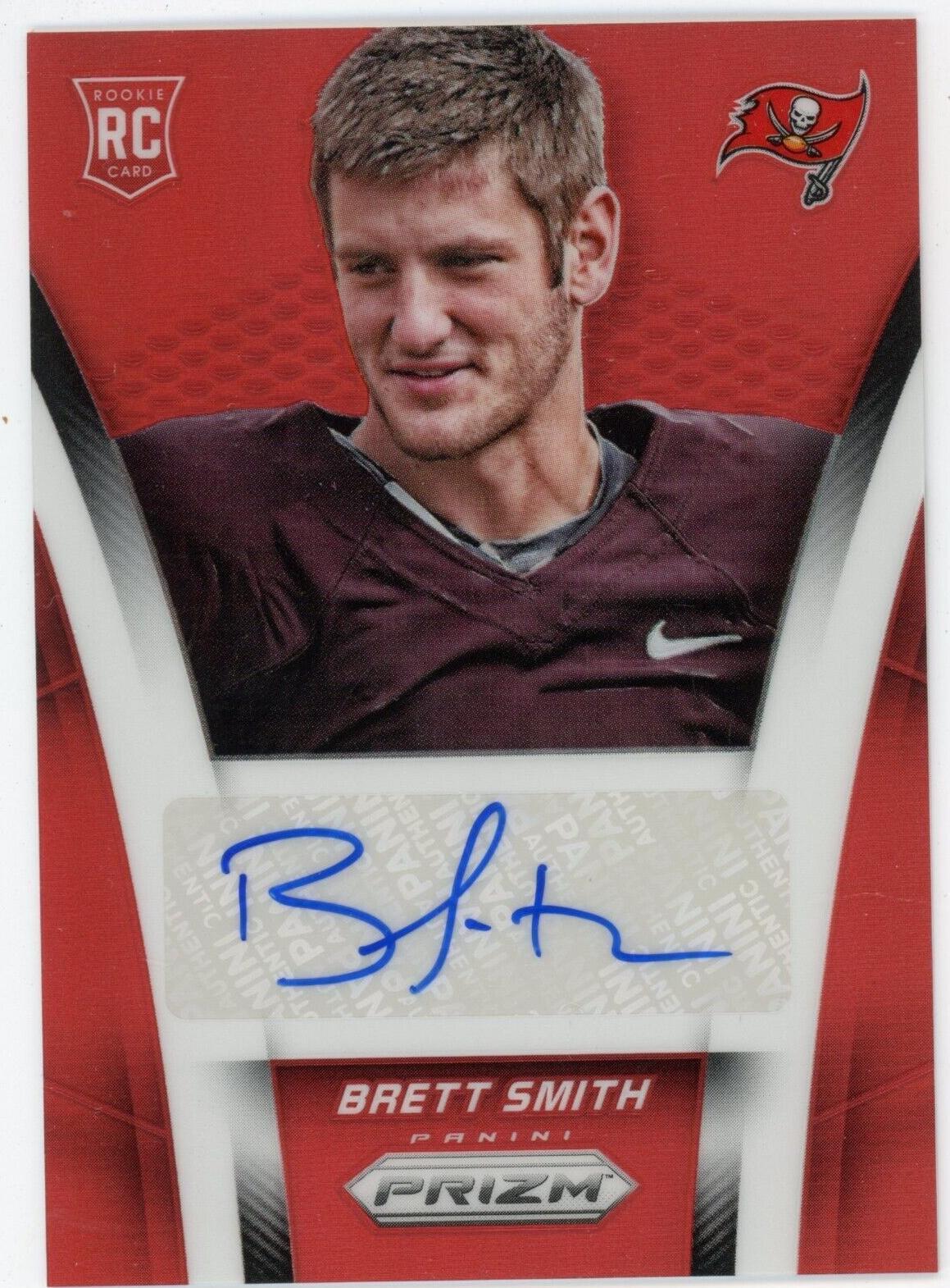 2014 Panini Prizm - Autographed Rookie Brett Smith #AR-BT Red Prizm /75 ...