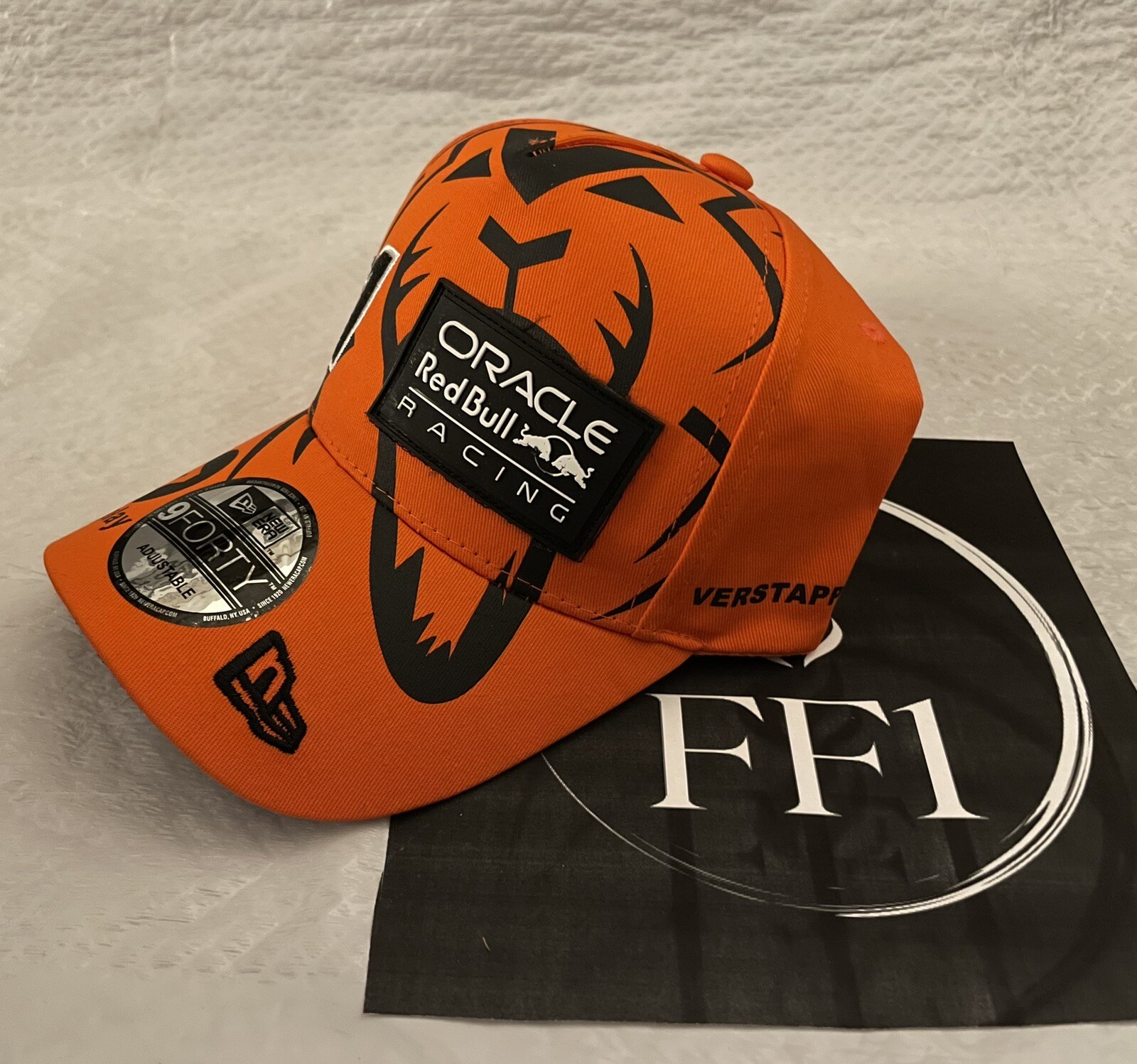 Max Verstappen F1 Cap-Red Bull Team Hat Orange Lion Design 2023 - La ...