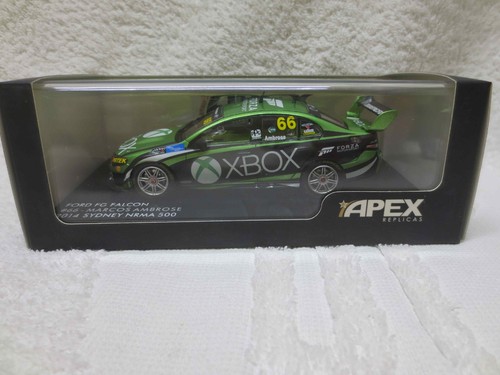 MARCOS AMBROSE 2014 XBOX FG FORD FALCON JOHNSON RACING DJR SHELL 1:43 ...
