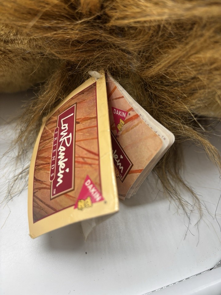 Dakin 22" Lou Rankin Friends Maximilian Brown Lion Stuffed Plush Animal ...