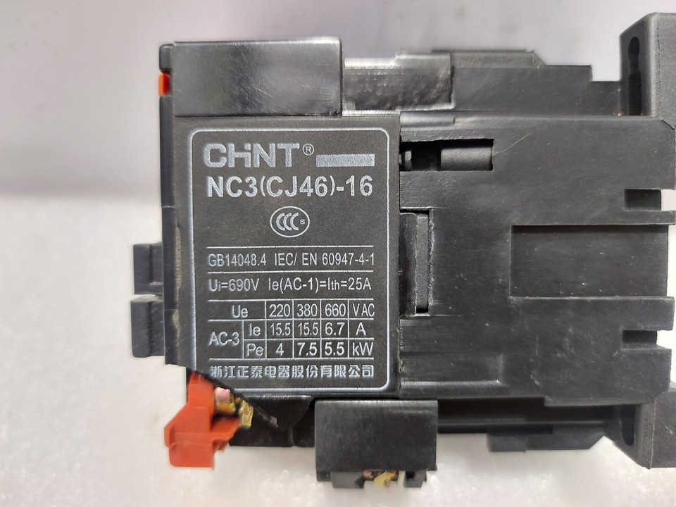 Chint NC3-16-30-10 AC Contactor Coil Voltage 380V 50Hz | eBay UK