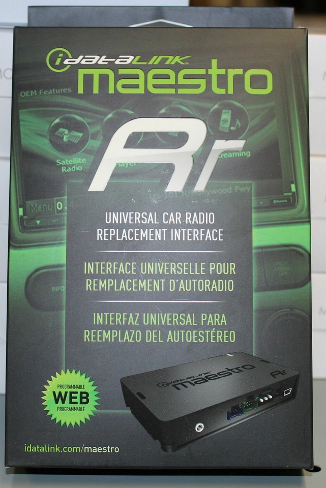 iDatalink Maestro RR ADS-MRR Radio Replacement & Steering Wheel ...