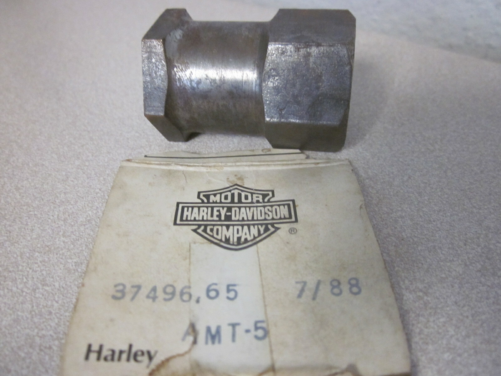 NOS Harley Davidson Clutch Hub Locknut Lock Nut FL FLH FLTC 37496-65 ...