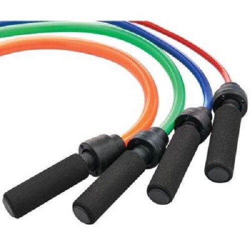 Weighted Jump Ropes-1/2/3/4 lbs.-Delivers high-intensity,calorie ...