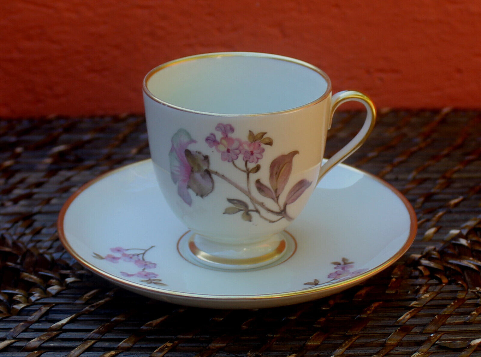 Vintage Furstenberg Porcelain Cup & Saucer Germany BEauTifUl | eBay
