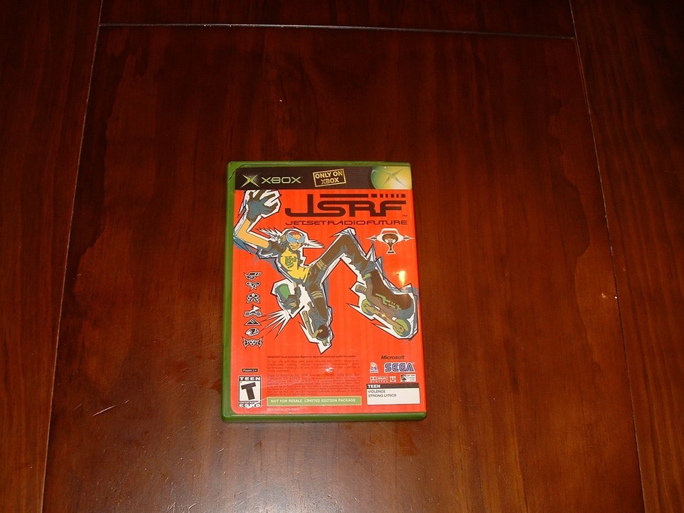 SEGA GT 2002 / Jet Set Radio Future (combo disk) (Microsoft Xbox, 2002 ...