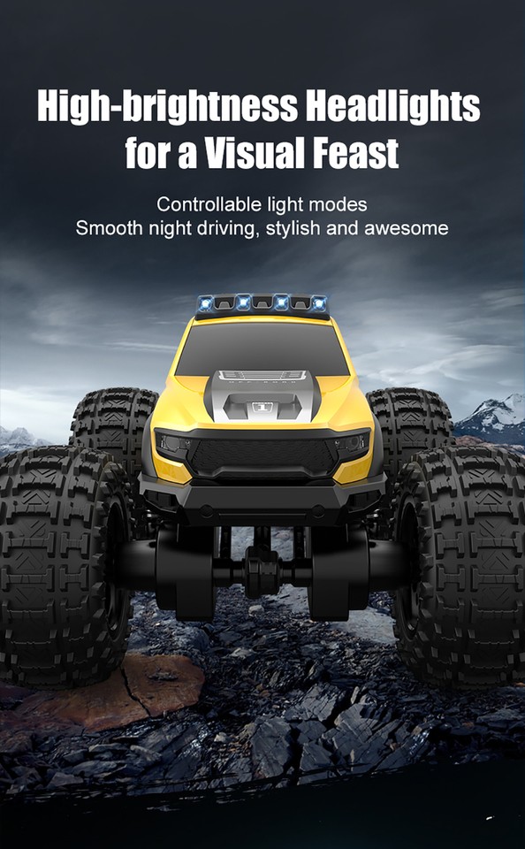 RC C8816 1:16 RC Amphibious Car 4WD Drive 2.4G 50M 360° Rotation Off ...