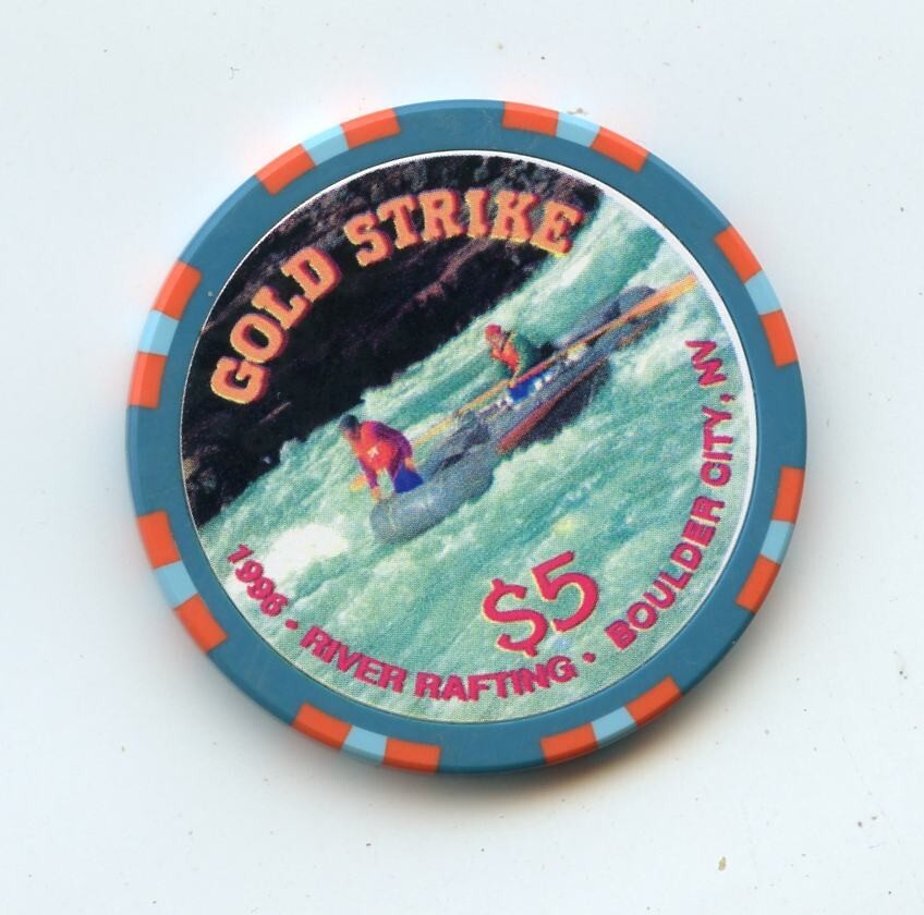 5.00 Chip from the Gold Strike Casino Boulder City Nevada Rafting | eBay