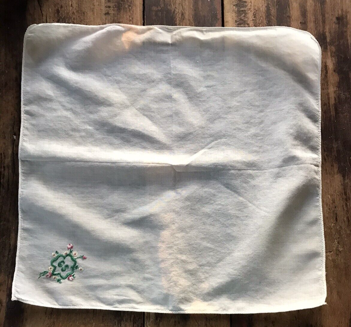 Vintage Girl Scouts of America Handkerchief Embroidered Hankie Girl ...