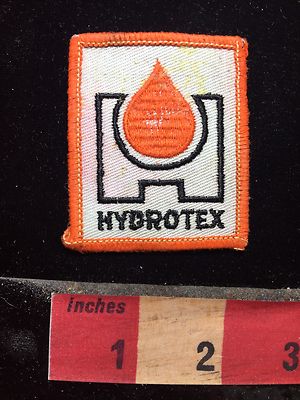 Vtg HYDROTEX (Performance Lubricants) Uniform Or Advertising Patch C772 ...