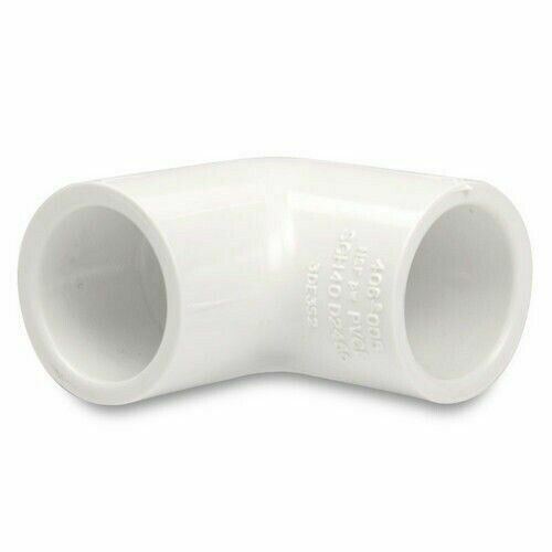 1" PVC 90 Degree Elbow Socket PVC 90 Schedule 40 Glue | eBay