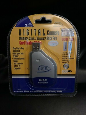 New Digital Concepts Digital Camera Memory Stick Pro Card Reader ...