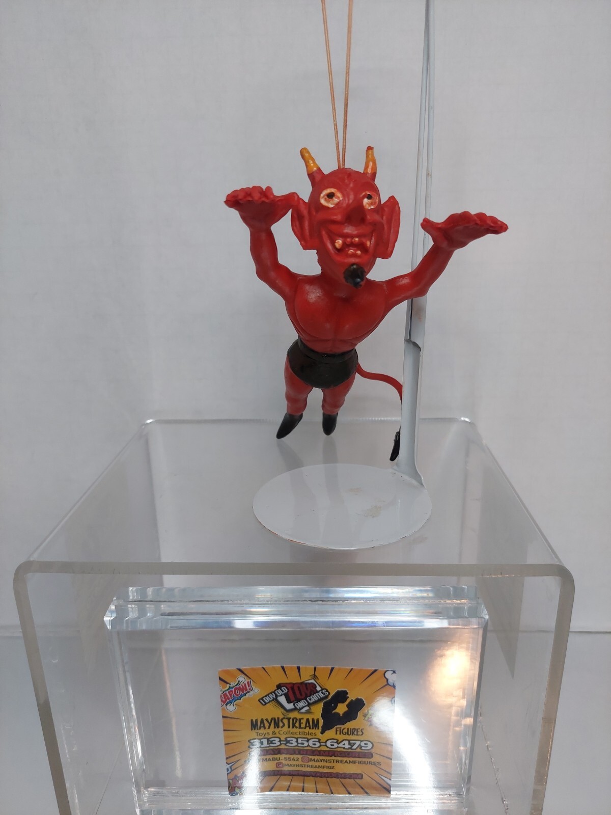 VTG 1970s House Haunters Ben Cooper Satin Devil Doll Toy Hong Kong | eBay