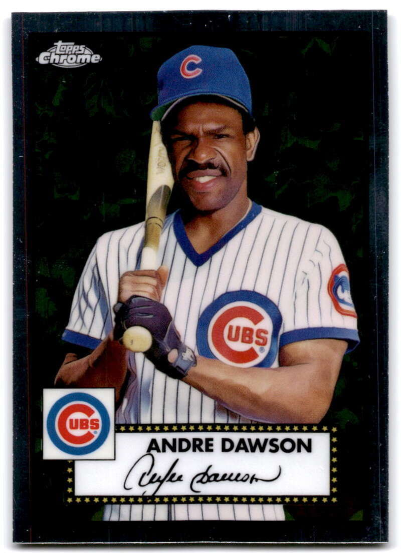 2021 Topps Chrome Platinum Anniversary #525 Andre Dawson Chicago Cubs ...