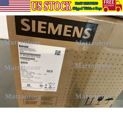 New Siemens SINAMICS G120 POWER MODULE 6SL3210-1PE31-1AL0 6SL3 210 ...