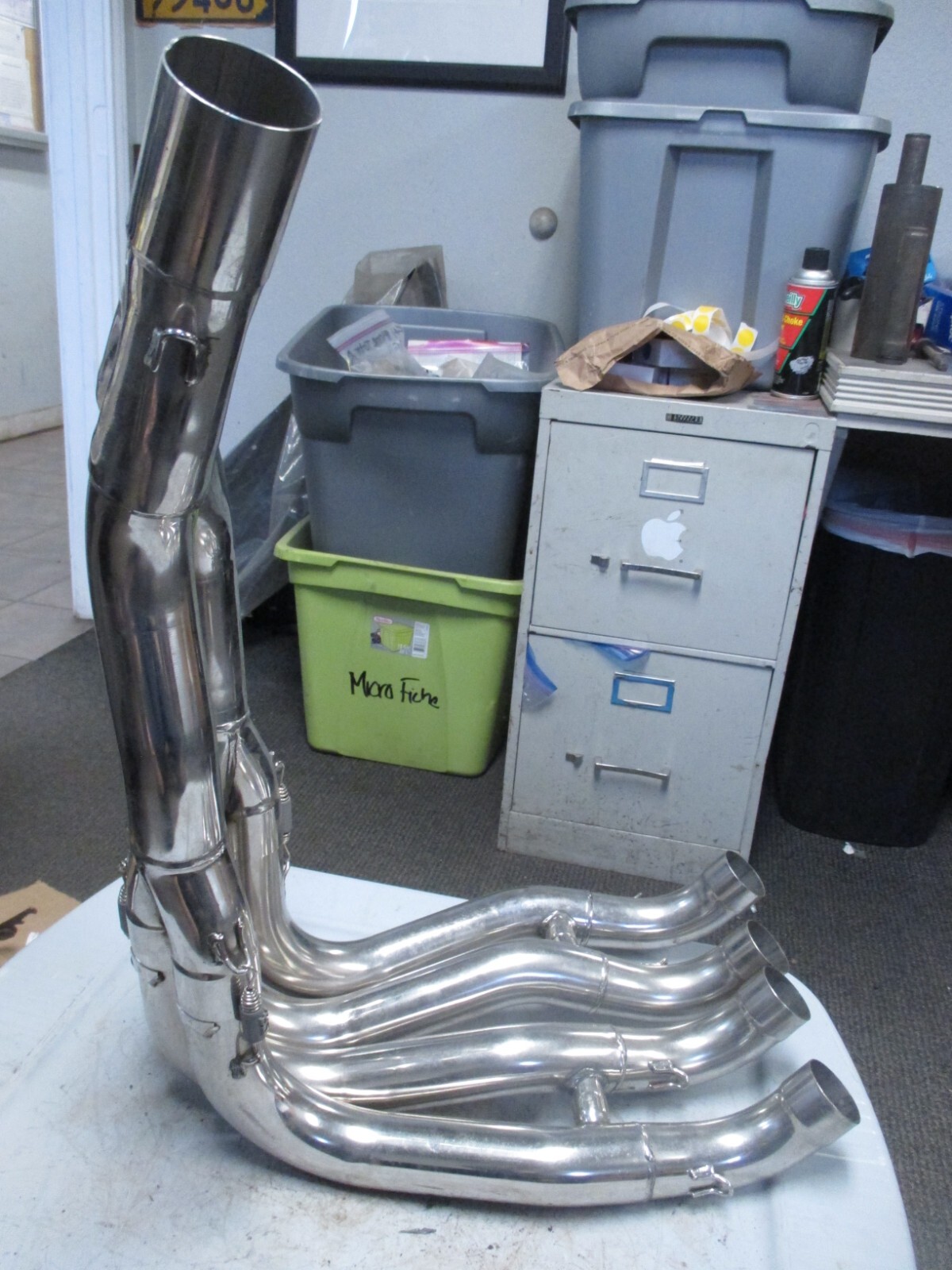 Yoshimura 4:2:1 Exhaust Header Down Pipes Fits: Suzuki 01-05 GSXR750 ...