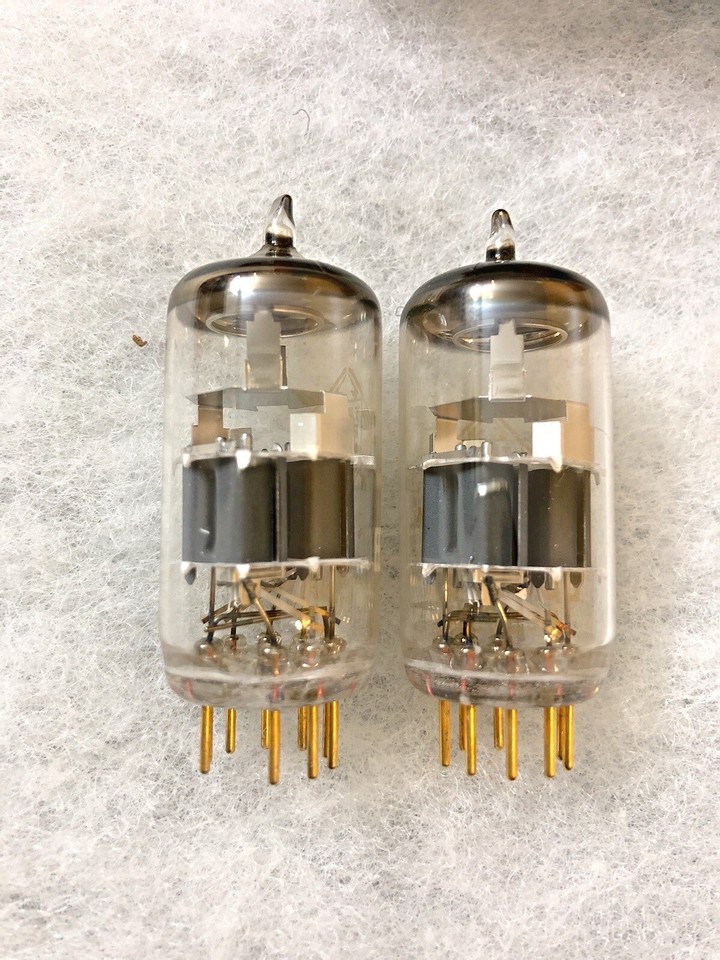 Telefunken ECC803S 12ax7 E83CC ECC83 Gold Pins NOS NIB Matched Pair | eBay