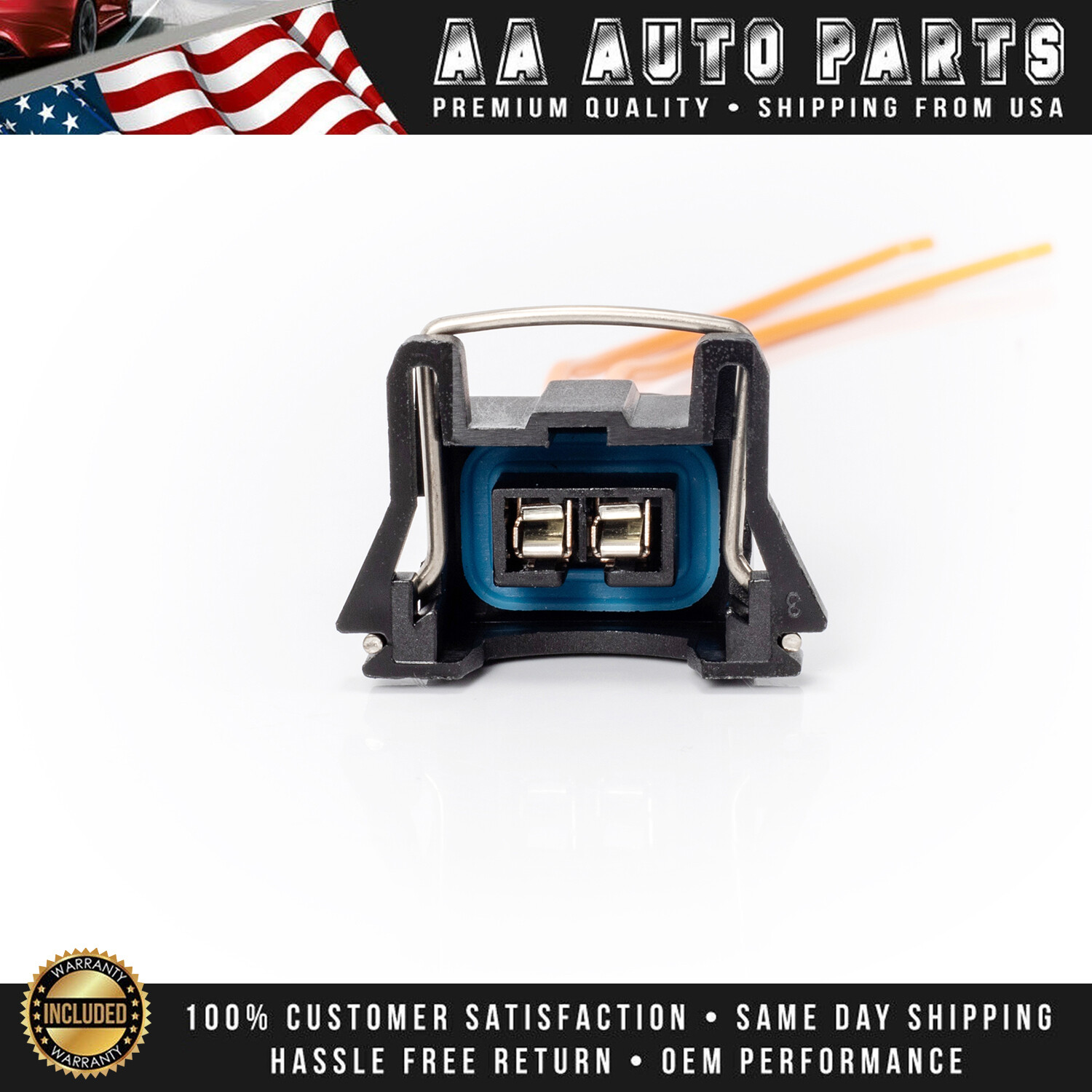 6 Fuel Injectors & Kit Electrical Connector For 86-01 Ford Mercury ...