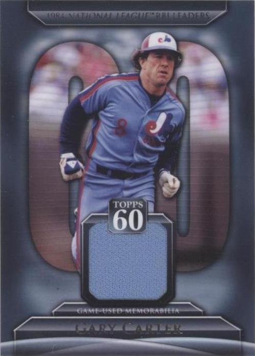2011 Topps - Topps 60 Relics Series 1 Gary Carter #T60R-GC (MEM) for ...