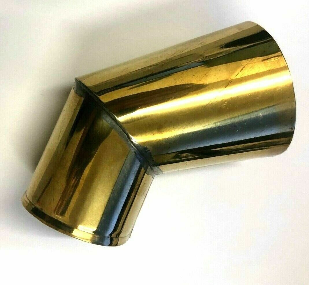 Gramophone Phonograph 78 rpm Brass Elbow Part fits Horn to Bracket | eBay