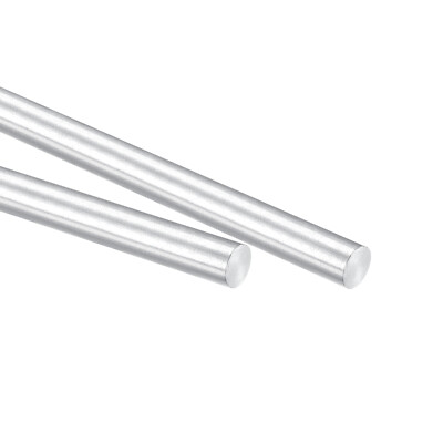 2pack Round Solid Aluminum Rod 10mm Dia.400mm Length Lathe Bar Stock ...