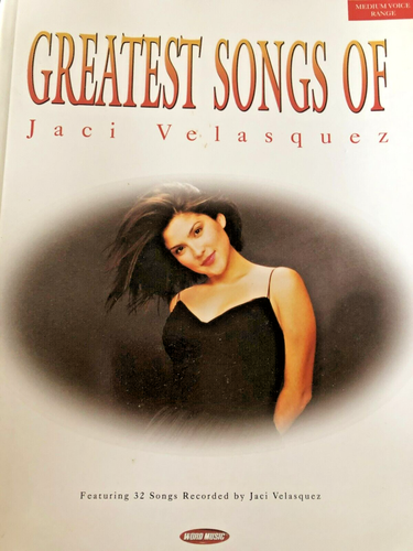 GREATEST SONGS OF JACI VELASQUEZ - ©2003 Word Music. BRAND NEW. OOP ...