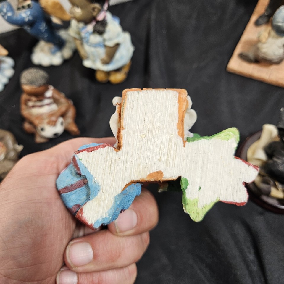 Lot of 10 Black African American Ceramic Figurines Figures Vintage Folk ...