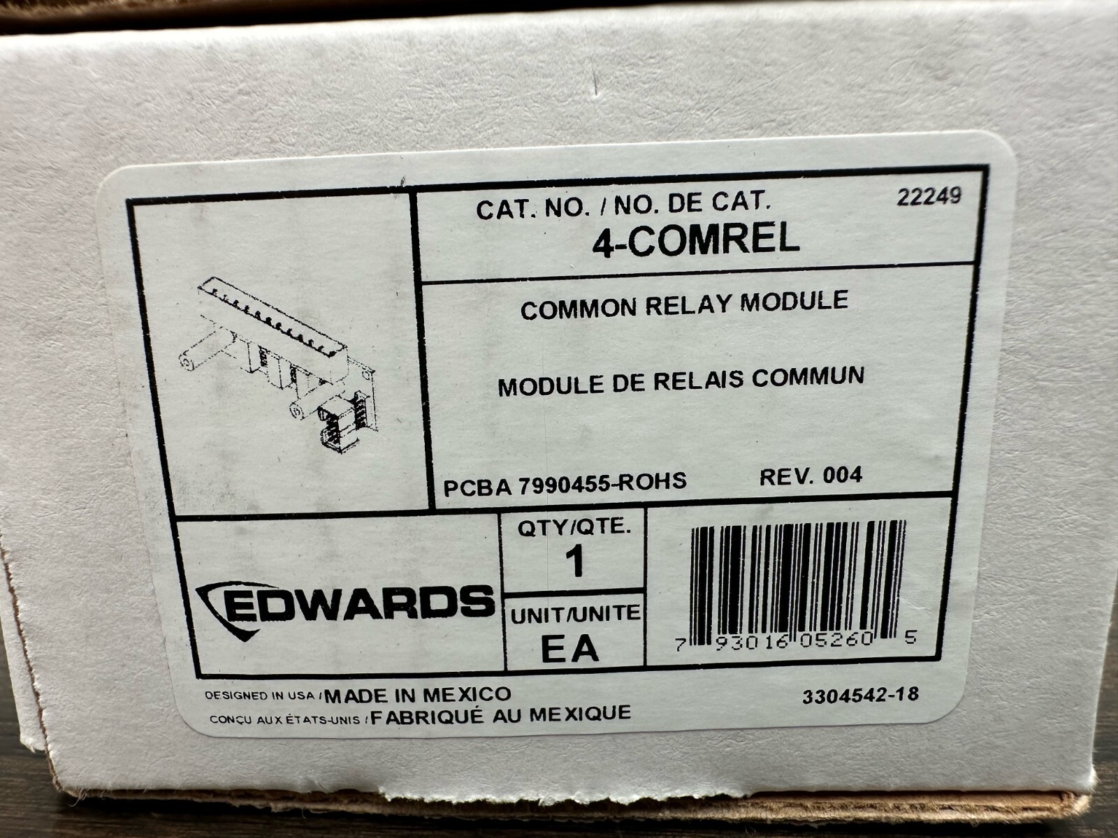 EST Edwards 4-COMREL Common Relay Module for sale online | eBay