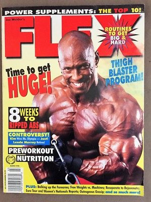 Flex Bodybuilding Magazine MARCH 1998 SHAWN RAY | eBay