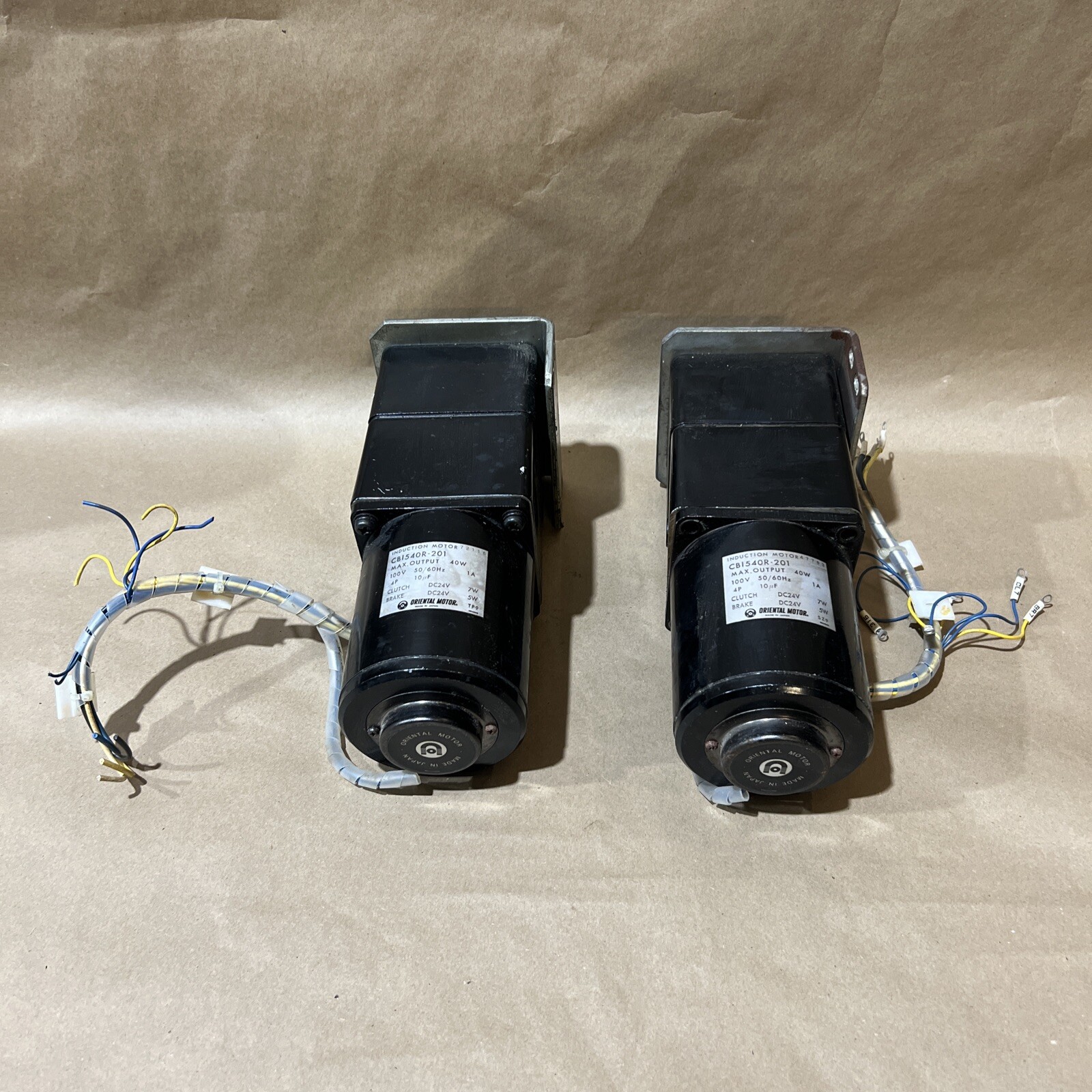 (1) ORIENTAL MOTOR CBI540R-201 with 5GK50K Gear Head Motor USED | eBay