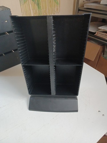 Laserline 60 CD Storage Angle Cut Rack Plastic Table Top Holder ...