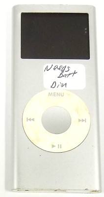 Apple iPod Nano 2nd Generation - A1199 - 2GB - White and Silver | eBay