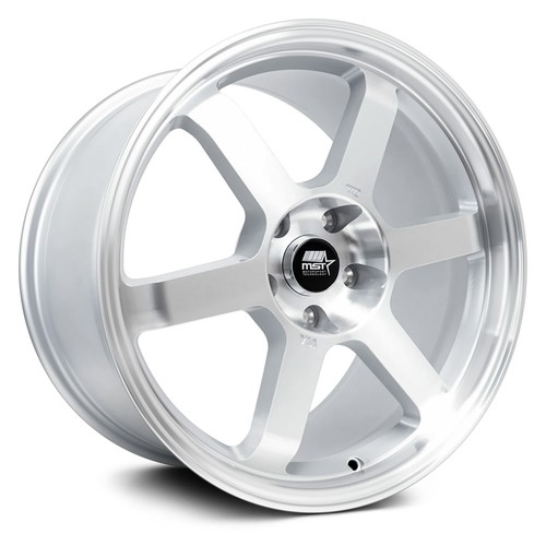 MST Time Attack Wheel 15x8 (0, 4x114.3, 73.1) Machined Single Rim | eBay