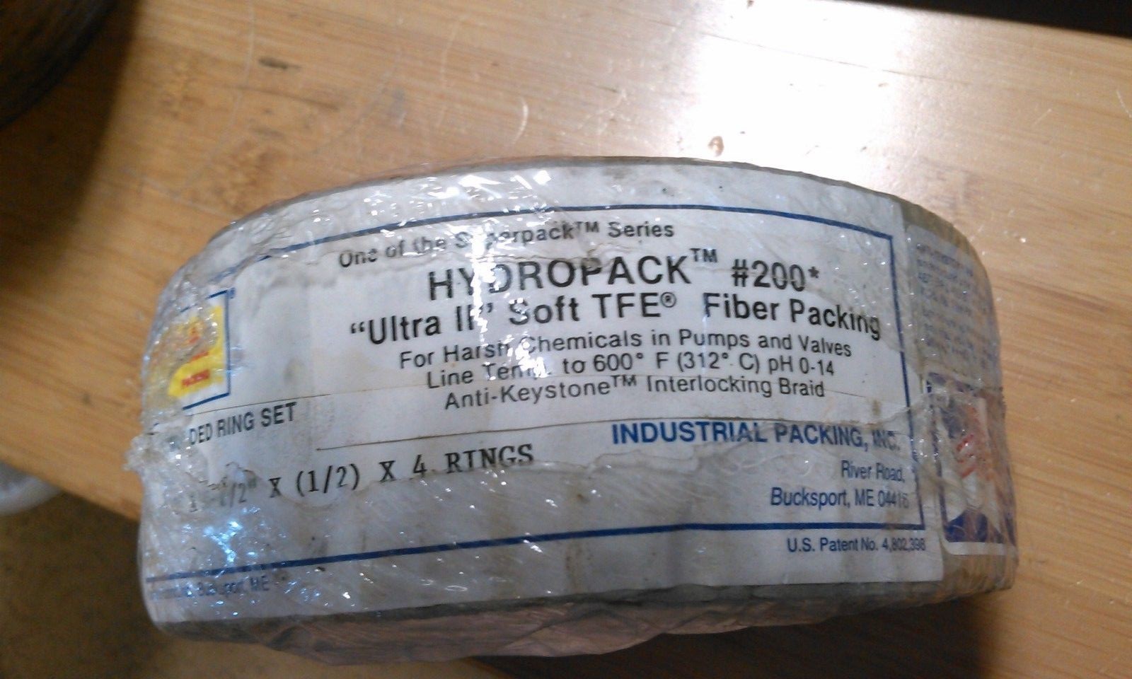 HYDROPACK #200 "ULTRAII" SOFT TFE FIBER PACKING | eBay