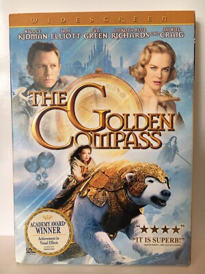 The Golden Compass (DVD, 2007) WS, Slipcover! Kidman! Craig! Brand New ...