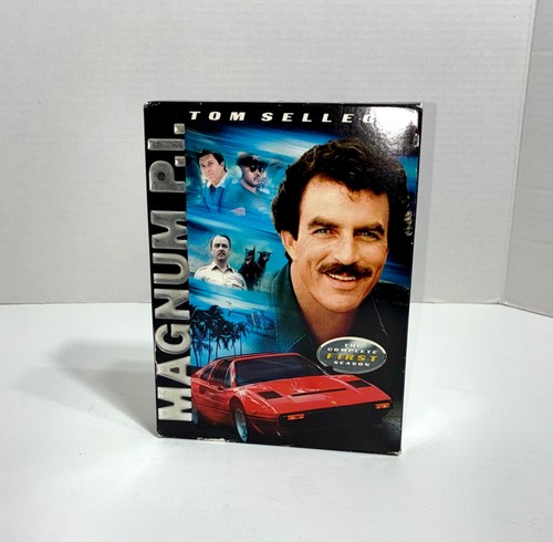 Magnum PI Complete First Season Original TV Series Tom Selleck DVD Box ...