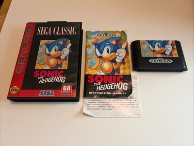Sonic The Hedgehog Sega Classics (Sega Genesis, 1995) Complete CIB | eBay